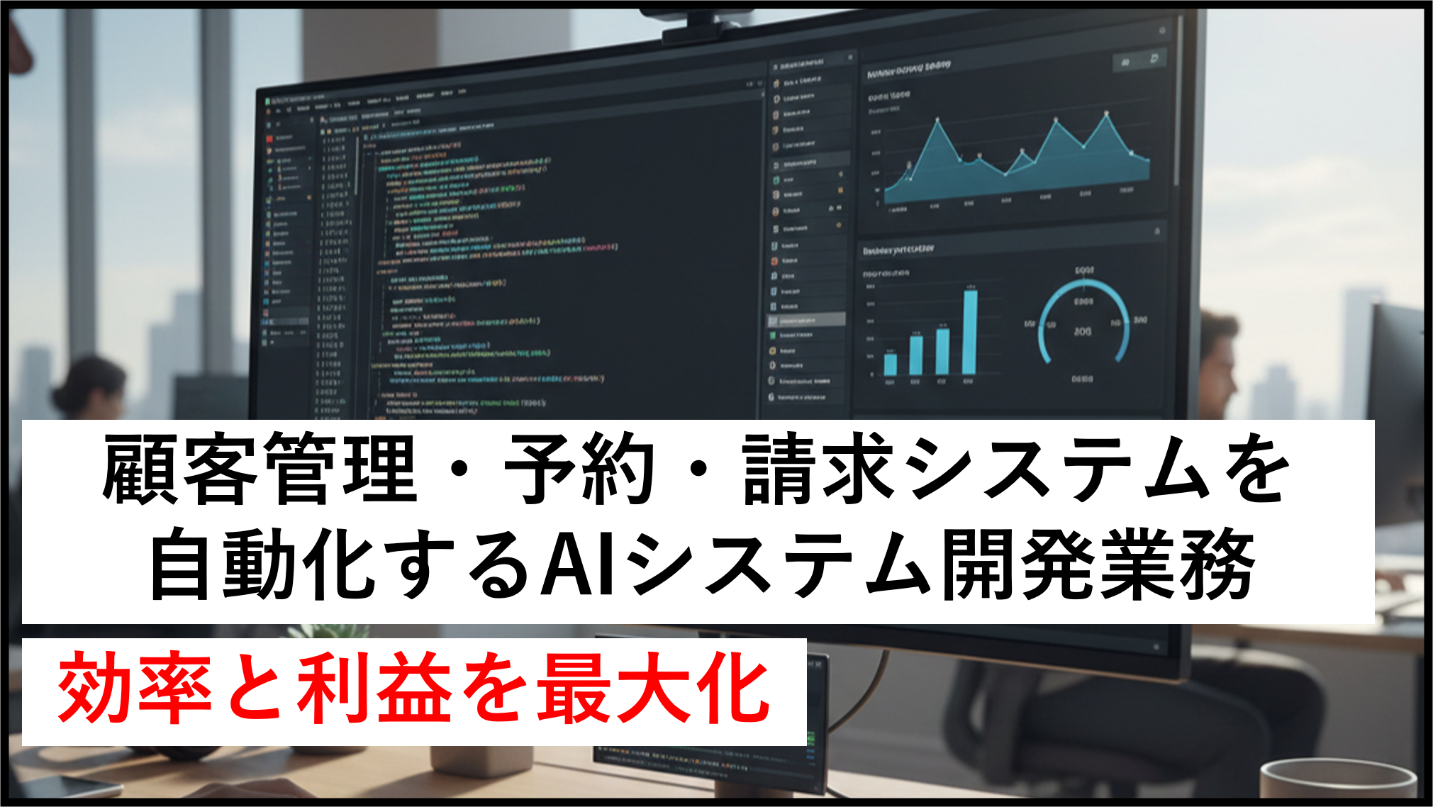 顧客管理・予約・請求システムを自動化するAIシステム開発｜業務効率と利益を最大化 - LUCRIS