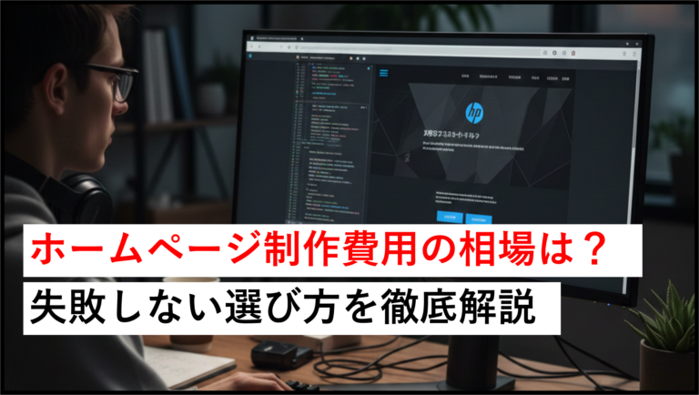 ホームページ制作費用の相場はいくら？料金内訳・メリット・失敗しない選び方を徹底解説【LUCRISなら高品質×低価格】 - LUCRIS